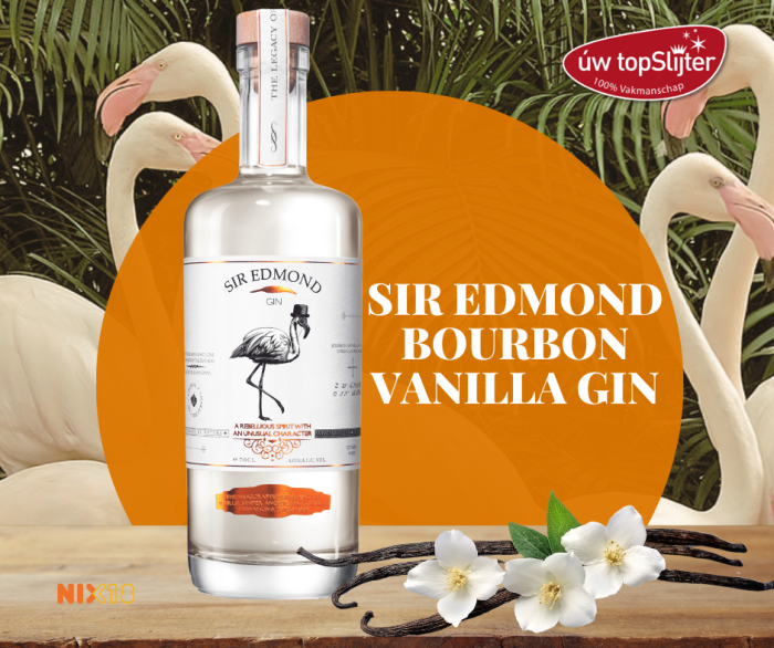 Sir Edmond Bourbon Vanilla Gin - Breur - úw topSlijter